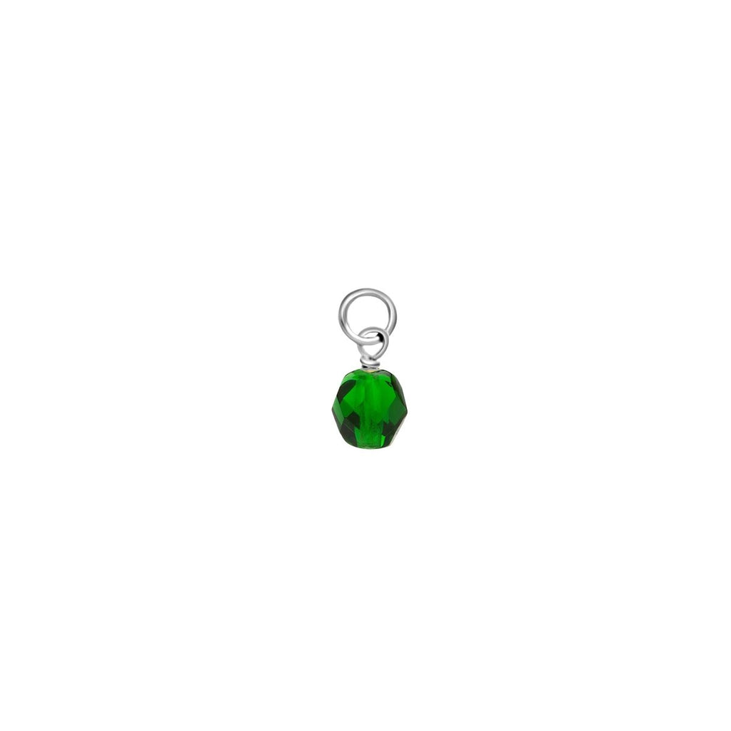 Emerald Green Crystal Charm – Stefanie Wolf Designs